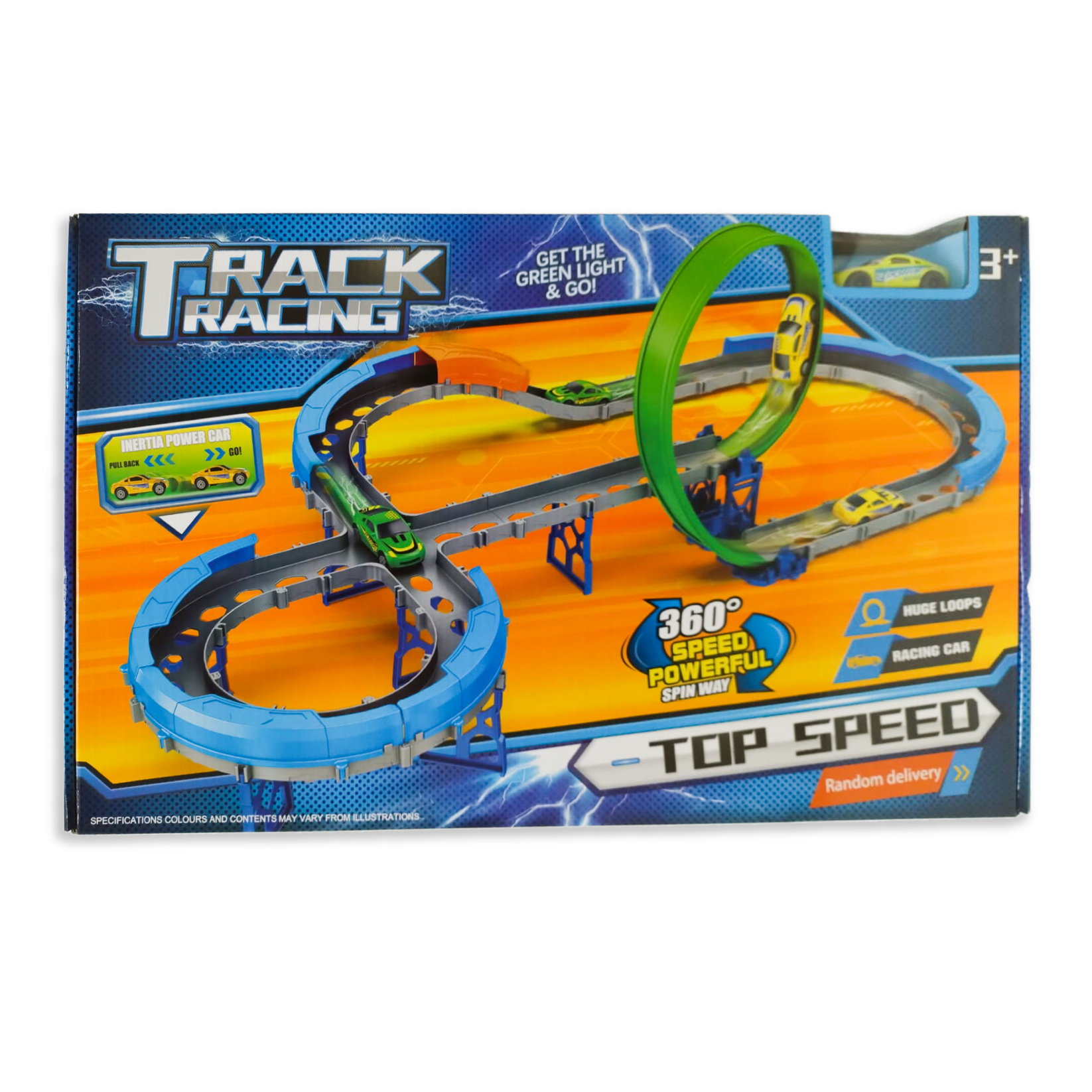 Pista De Autos De Carrera Loop 360 – JUGUETERIAS MONOCOCO