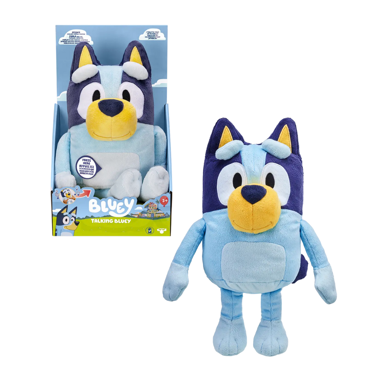 Muñeco Bluey Talking Interactivo con Sonido y Canción – JUGUETERIAS ...