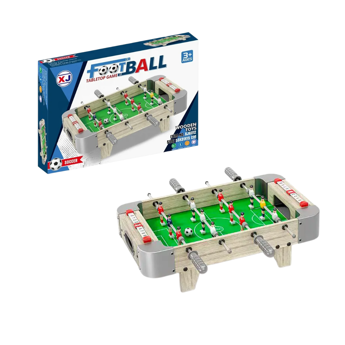 Metegol de Mesa MONO0390 | Football Soccer Game Compacto – JUGUETERIAS ...