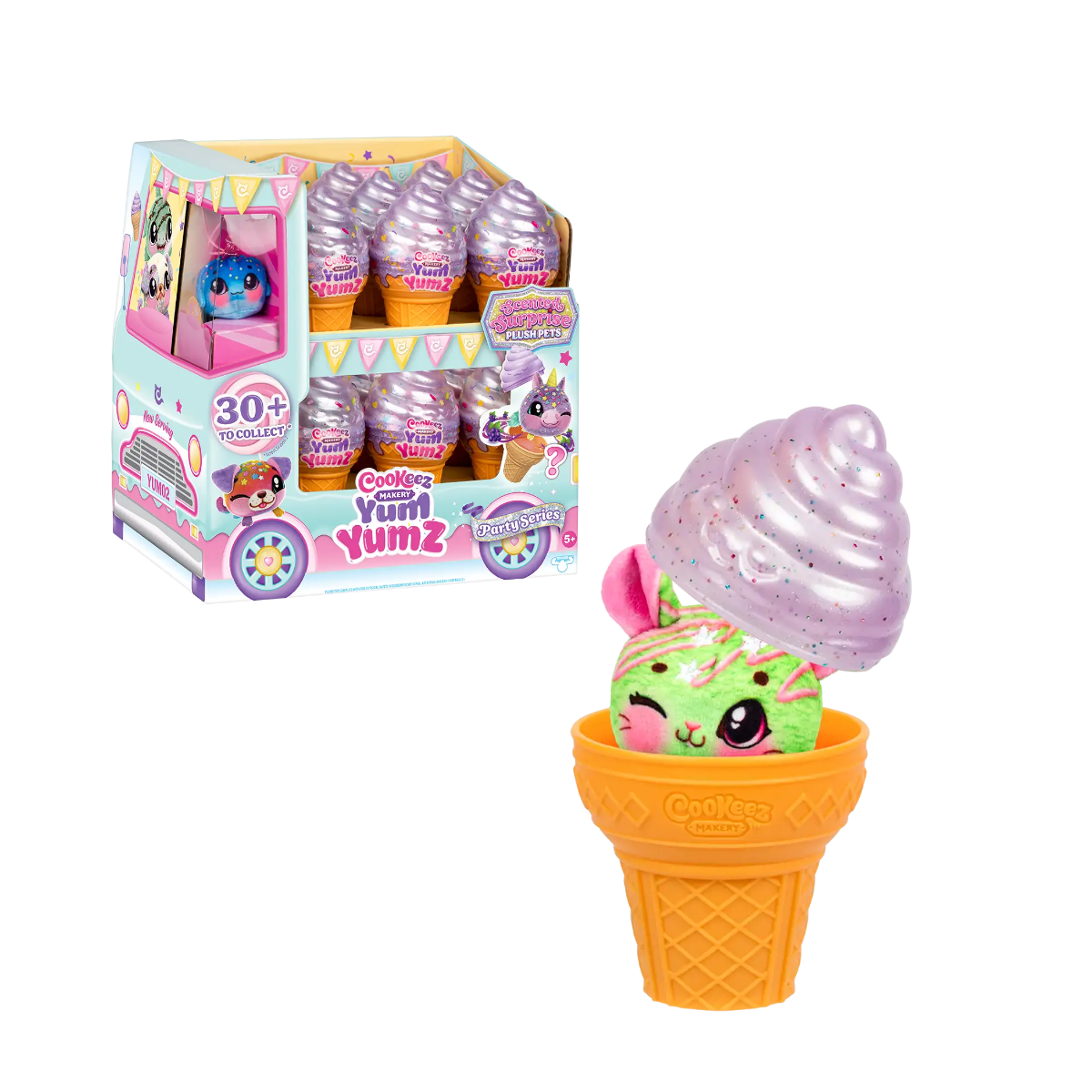 Cookeez Makery Yum Yumz Ice Cream Surprise | Peluche Perfumado +30 ...