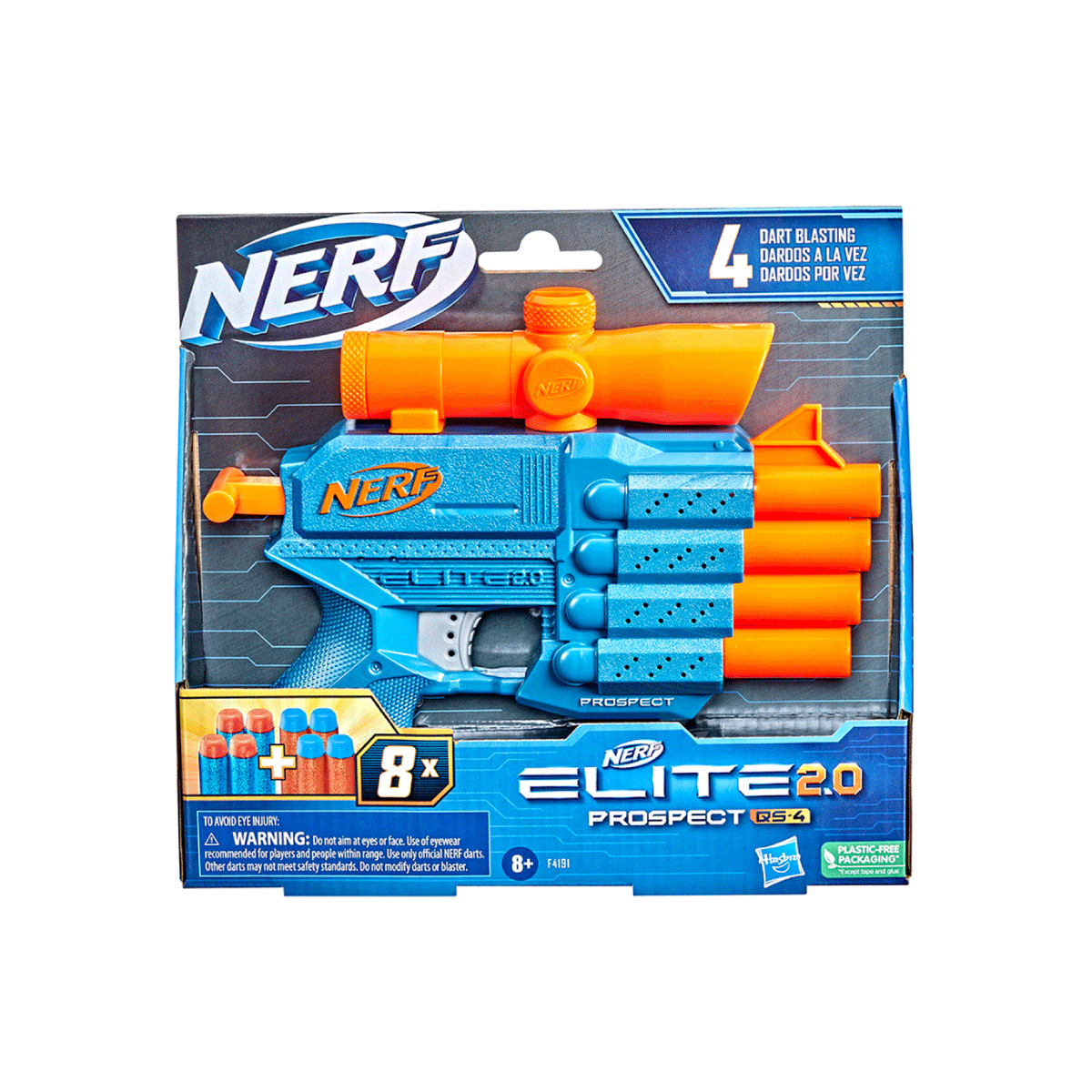 Nerf Elite 2.0 - Prospect QS-4 – JUGUETERIAS MONOCOCO