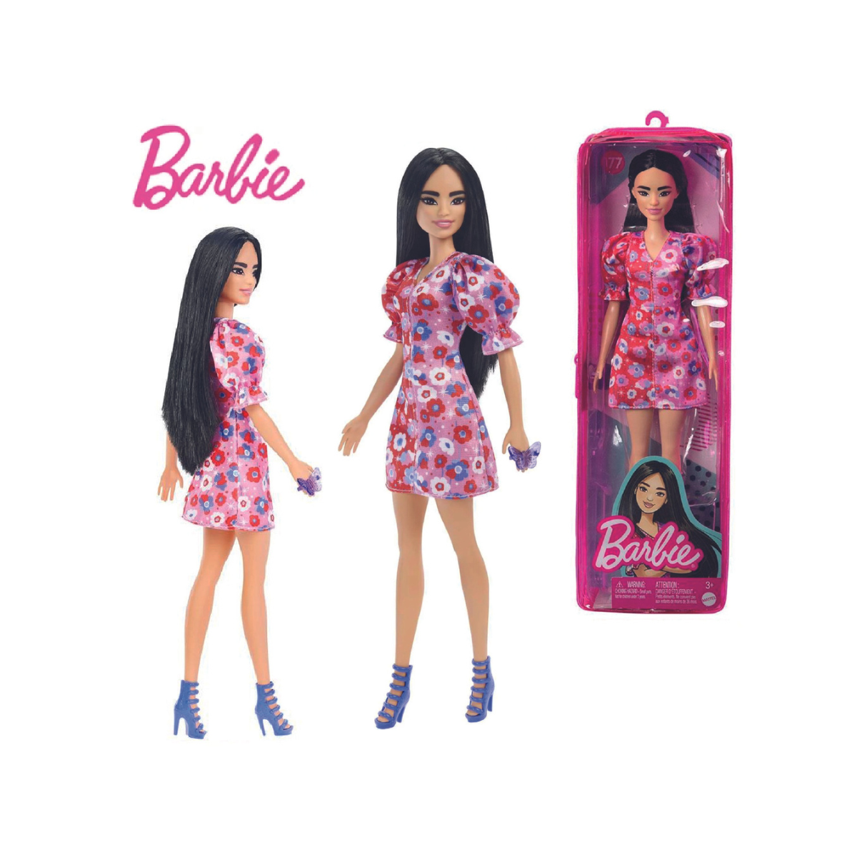 BARBIE FASHIONISTA MATTEL – JUGUETERIAS MONOCOCO