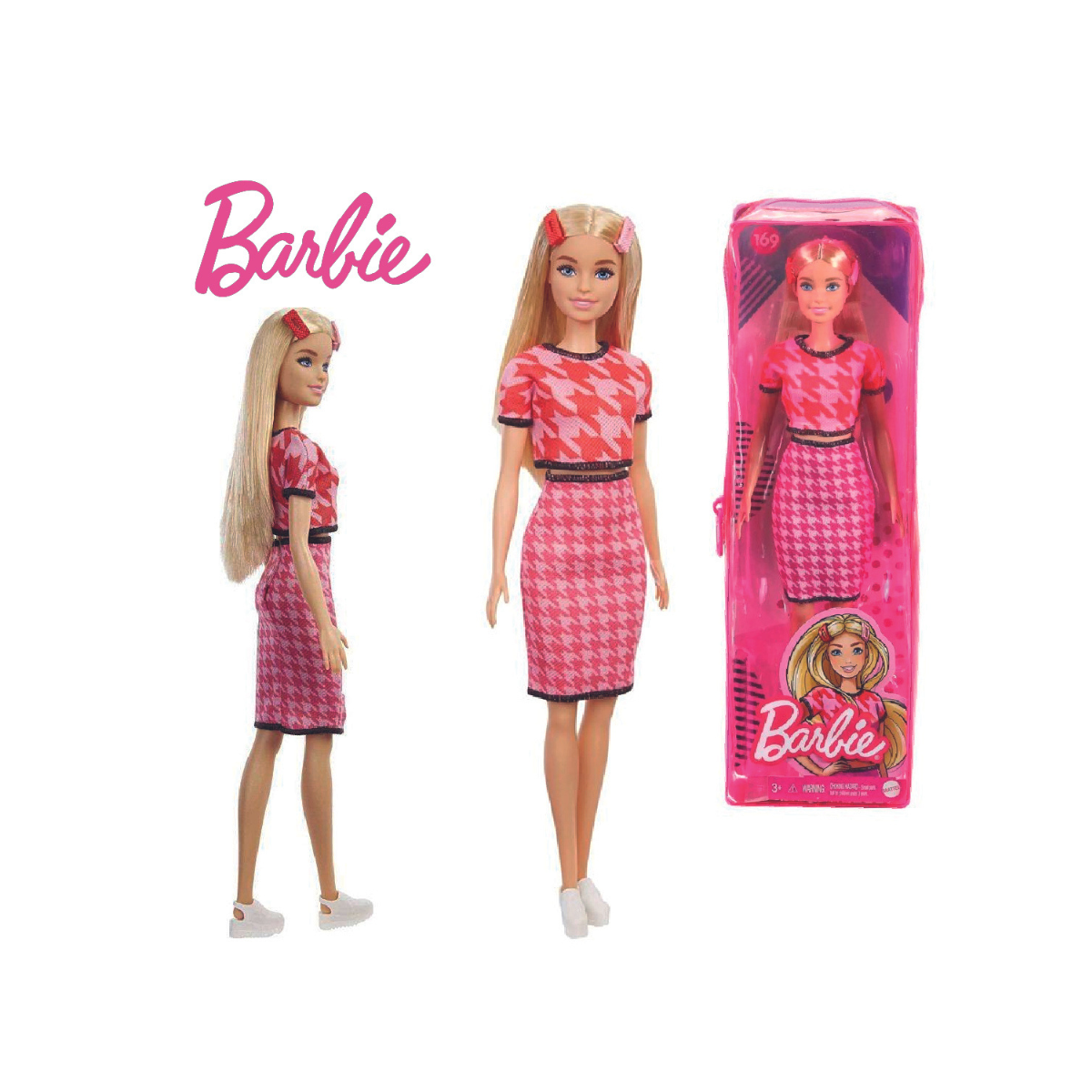 BARBIE FASHIONISTA MATTEL – JUGUETERIAS MONOCOCO
