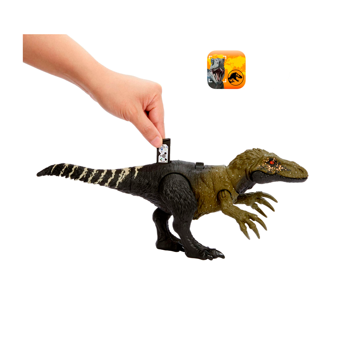 Orkoraptor Jurassic World Dinosaurio Rugido Salvaje – JUGUETERIAS MONOCOCO