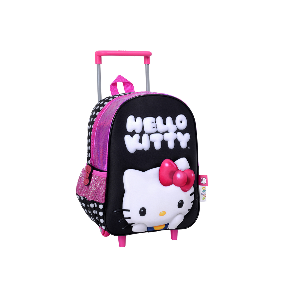 Mochila Hello Kitty Balloon 12 Pulgadas con Carro Escolar – JUGUETERIAS ...