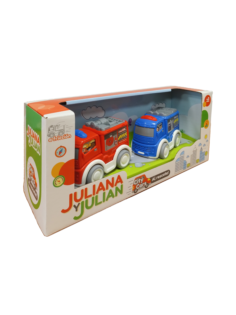 Juliana y Julian City Cars Al Rescate! – JUGUETERIAS MONOCOCO