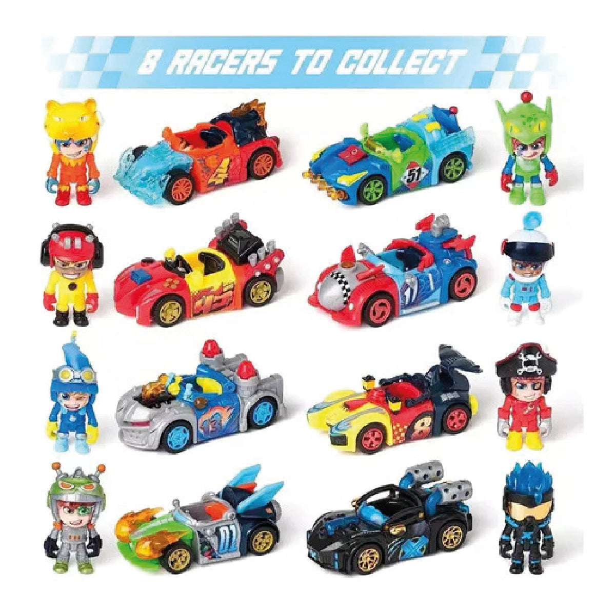 T-Racers Autos Armables Coleccionables – JUGUETERIAS MONOCOCO