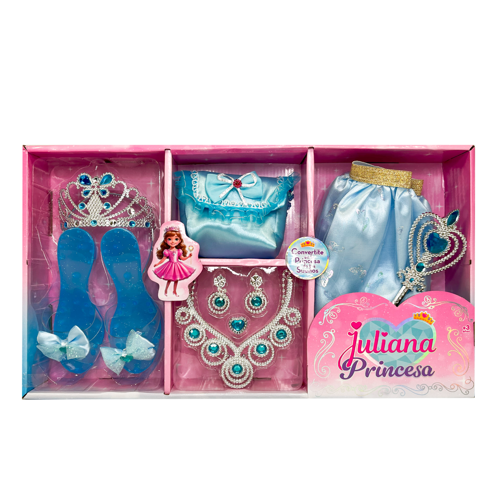 Juliana Princesa Set Completo Fantasía – JUGUETERIAS MONOCOCO
