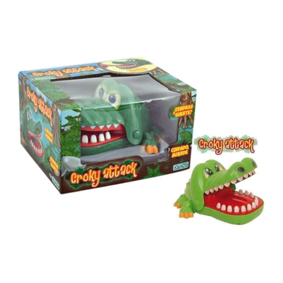 Juego Crocky Attack Game Ditoys – JUGUETERIAS MONOCOCO