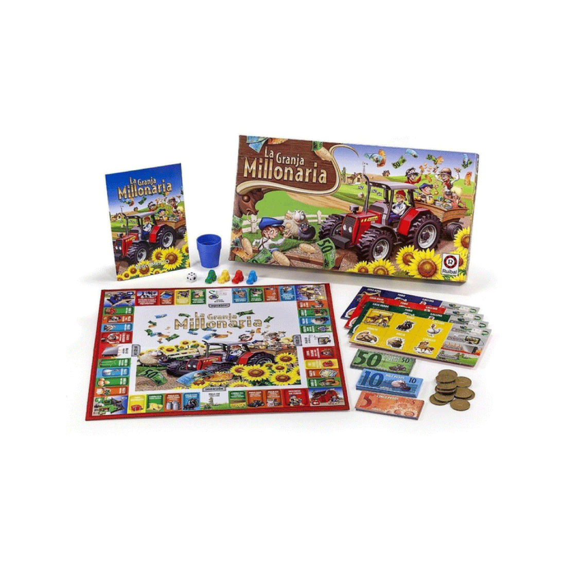 Juego de Mesa La Granja Millonaria Ruibal – JUGUETERIAS MONOCOCO