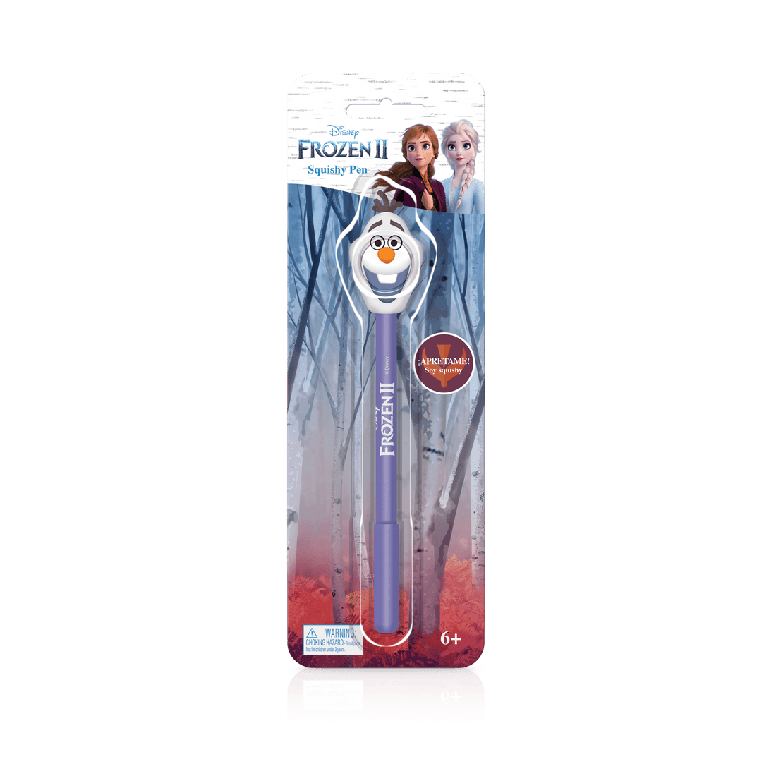 Boligrafo Frozen Squishy Olaf Tinta Azul | Mono Coco Jugueterias ...